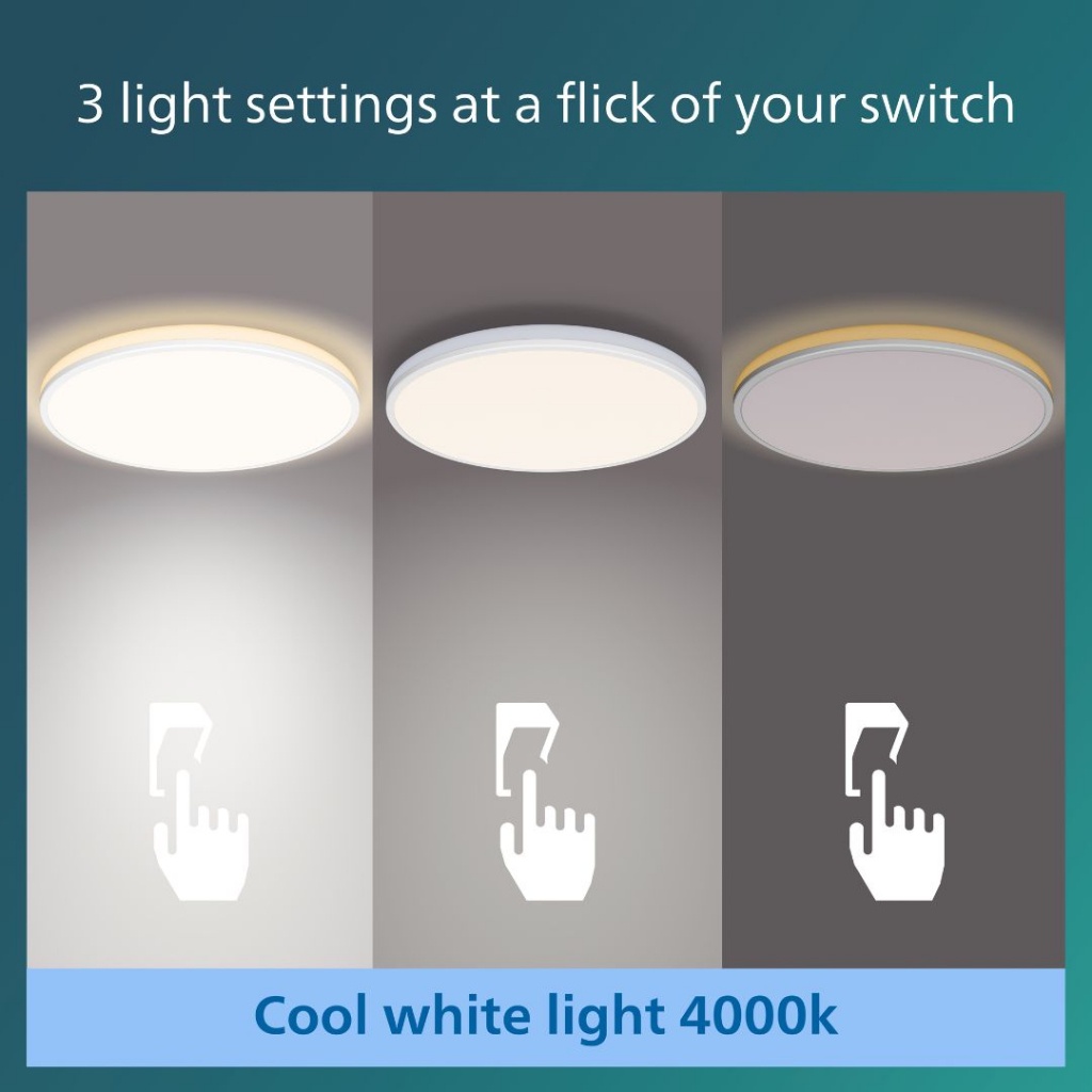 Philips Ozziet LED Tri-mode Ceiling Light 3 different modes and ...