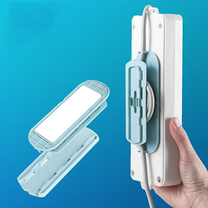 Self Adhesive Power Strip Holder, Fixator Power Extension Socket Cord ...