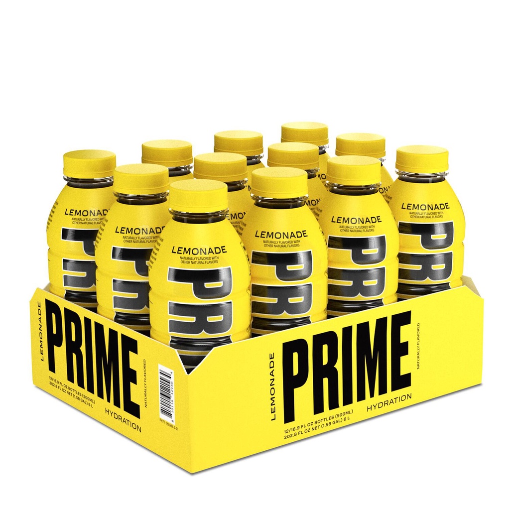 Prime® Hydration Drink Lemonade Flavor 12 Pack (Cheapest Price in the ...