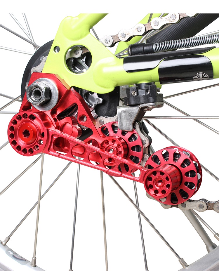 MUQZI Folding Bike Chain Guide Rear Derailleur Single Speed Outer 2 ...