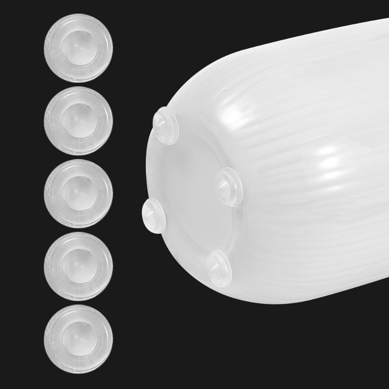 Clear Cabinet Door Bumpers Self Adhesive Silicone Door Stopper Round ...
