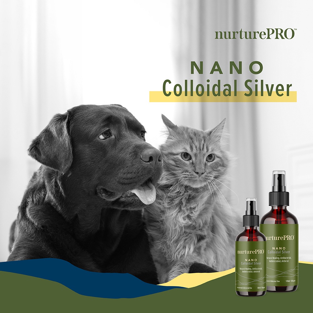 NurturePRO NANO Colloidal Silver Spray Dogs & Cats | Natural ...