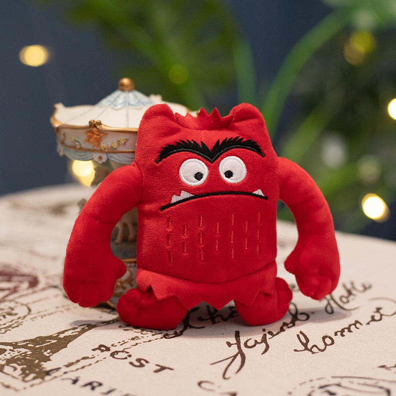 15cm The Color Monster Emotion Plush Toys Baby Appease Plushie Stuffed ...