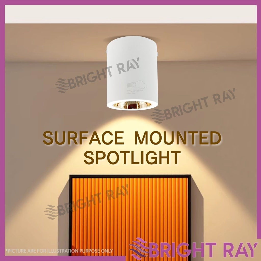 12W LED Spotlight Surface Downlight LED Downlight Ceiling Light Lampu ...
