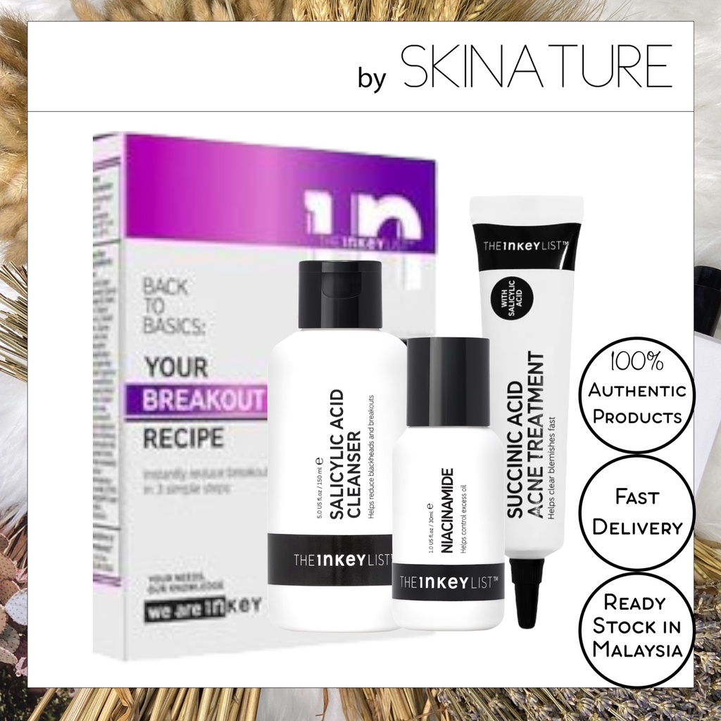 The Inkey List Back to Basics: Your Breakout Recipe (Set) | Shopee Singapore
