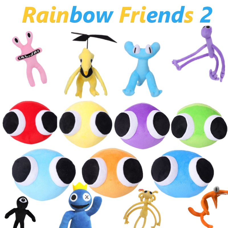 Rainbow Friends Chapter 2 Rainbow Friends Plush Toys Game Stuffed Dolls ...