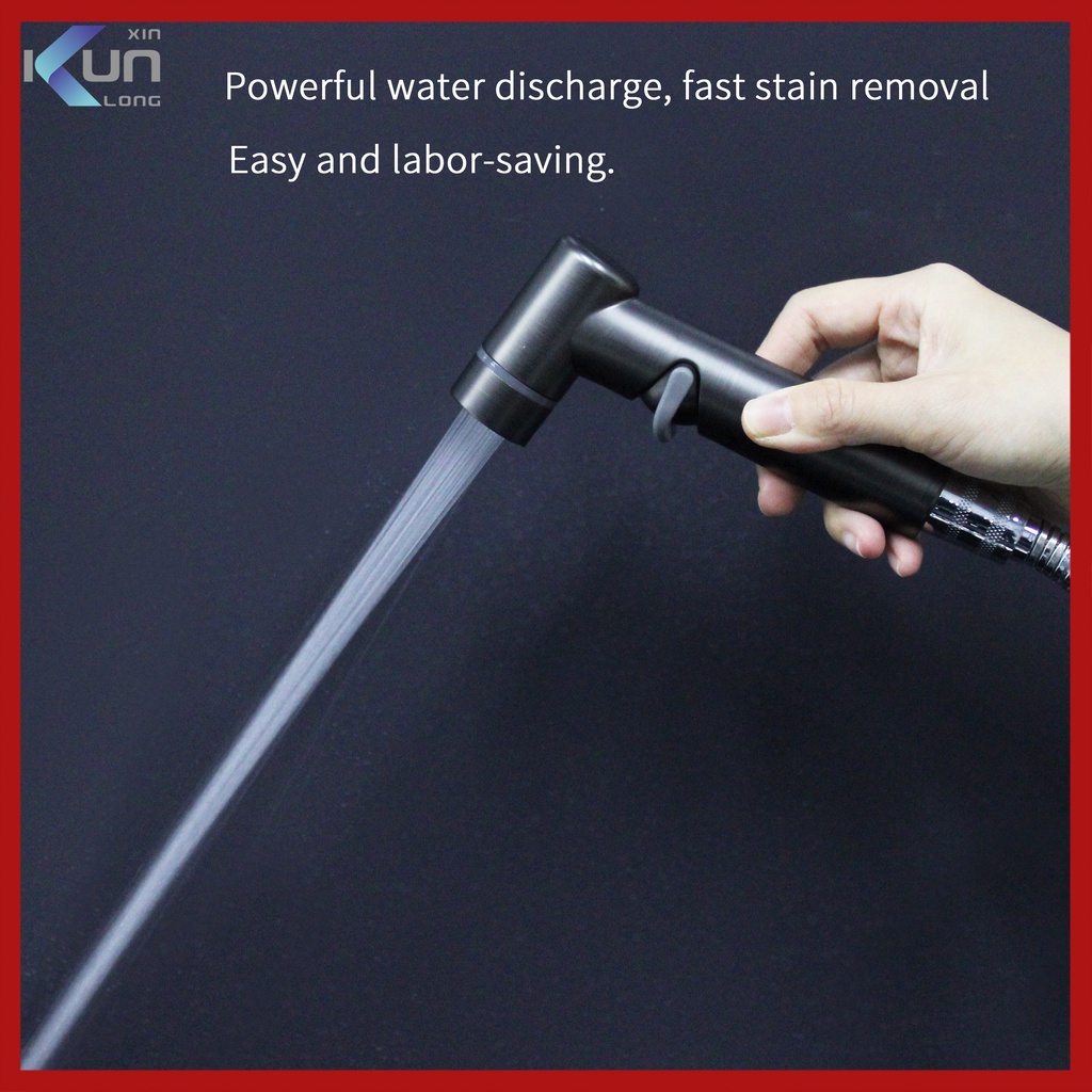 Xinkunlong High Quality Grey Bidet Shower Pressurized Flushing, Hand ...