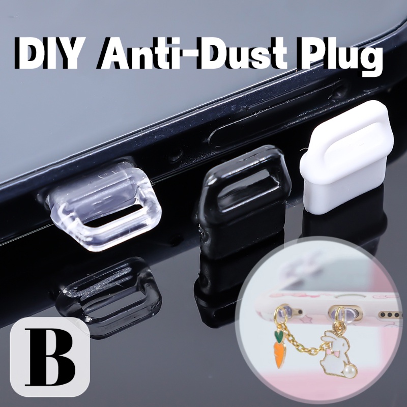 1PC Luminous Cell Phone Dust Plugs Type-C Charging Port Protector ...