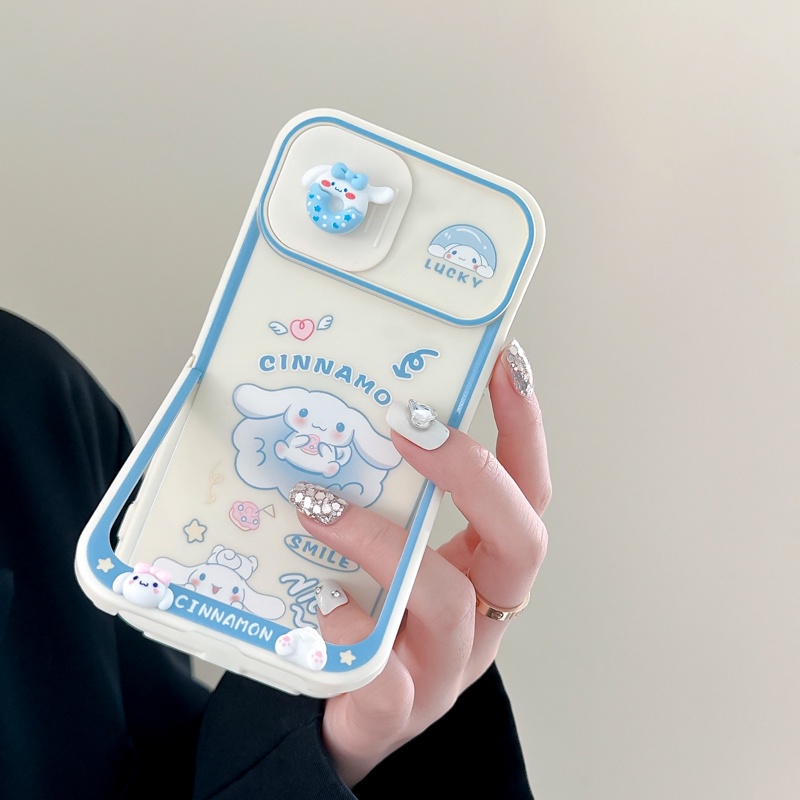 Stand Phone Case Pudding dog Compatible iPhone 14 13 12 Pro Max Plus 11 ...
