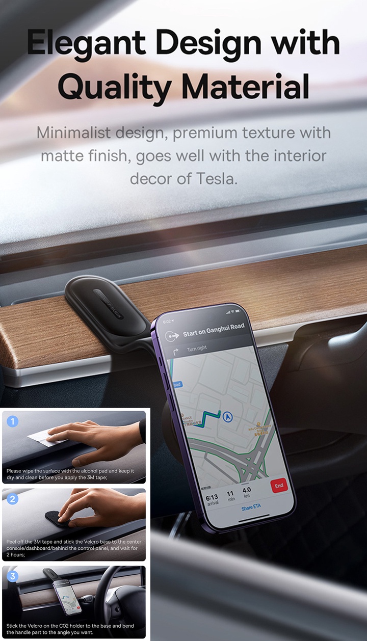 Baseus Magnetic Car Phone Holder Universal For i-Phone 14 13 12 Pro Car ...