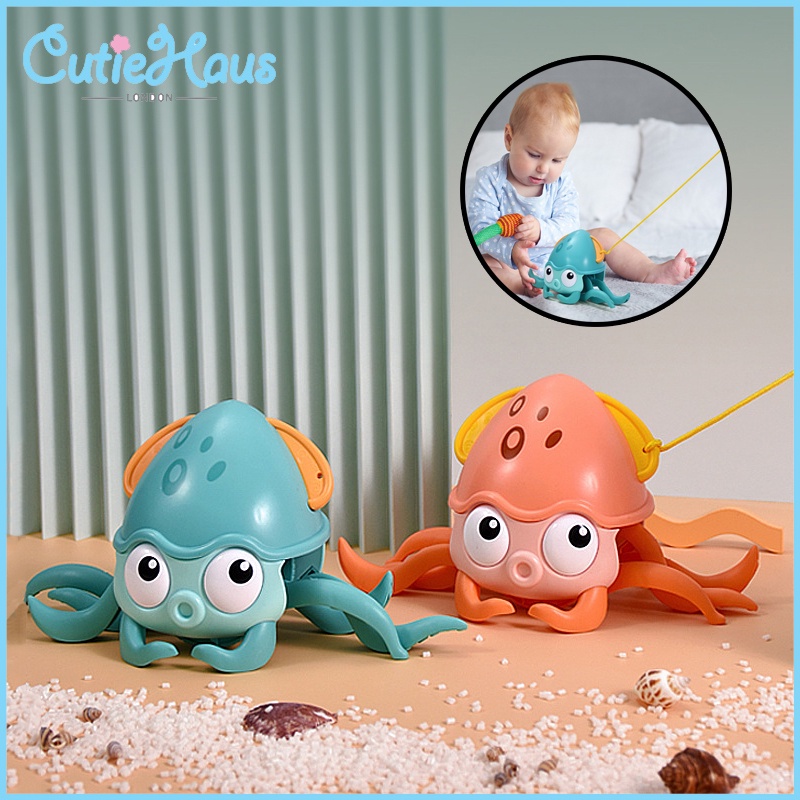 Cutiehaus Cute Octopus Squid Toy Shower Bath Kids Baby Bathtub Beach ...