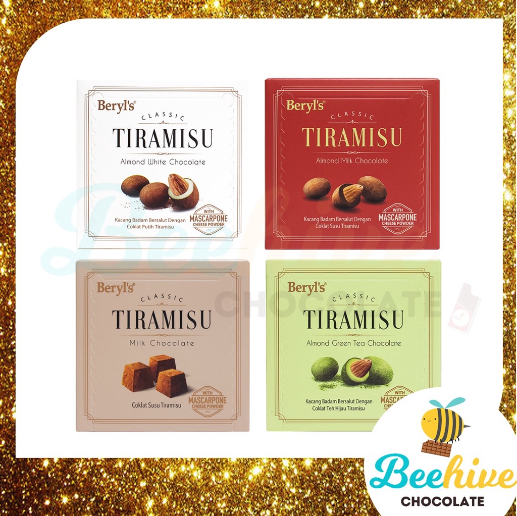 Beryls Tiramisu Chocolate 65g | Shopee Singapore