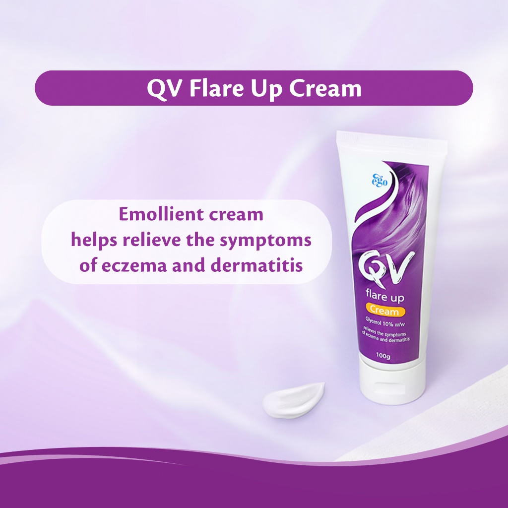 QV Flare Up Cream 100G | Itch Relief | Fragrance Free | pH Balanced ...