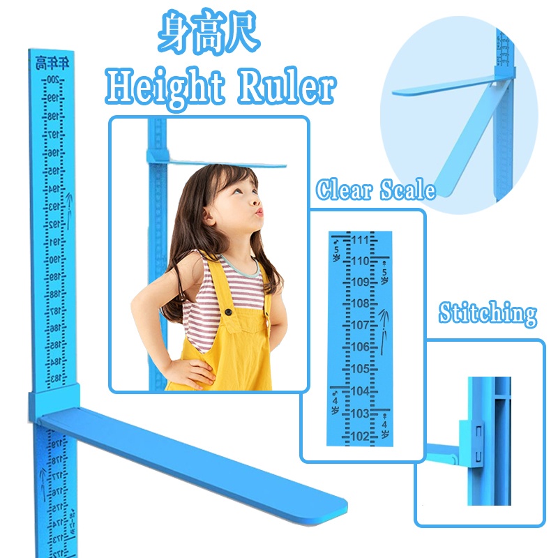 🔥24h 发货🔥Height Chart For Kids 0-200cm Children Height Measurement Ruler ...