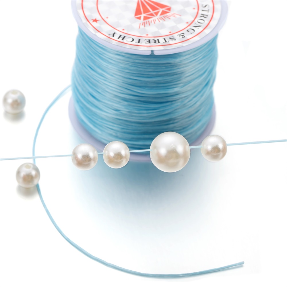 St.Kunkka 10/50m 1 Mm Stretch Elastic Cord For Bracelets Necklace Nylon ...