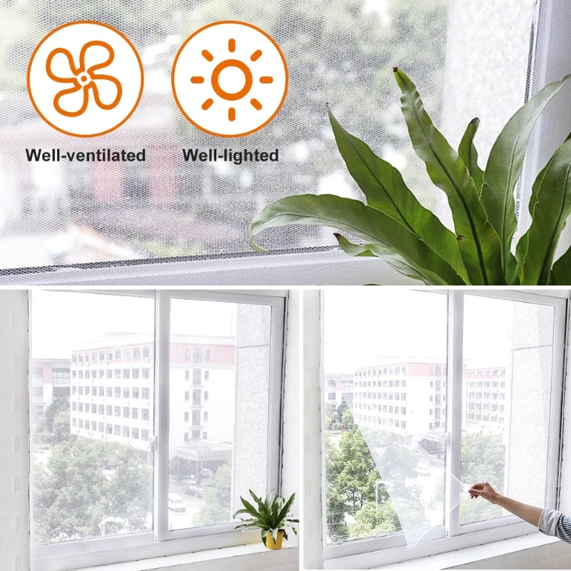 DIY Inset Invisible Window Screen Mesh / Encrypted for Home Window ...