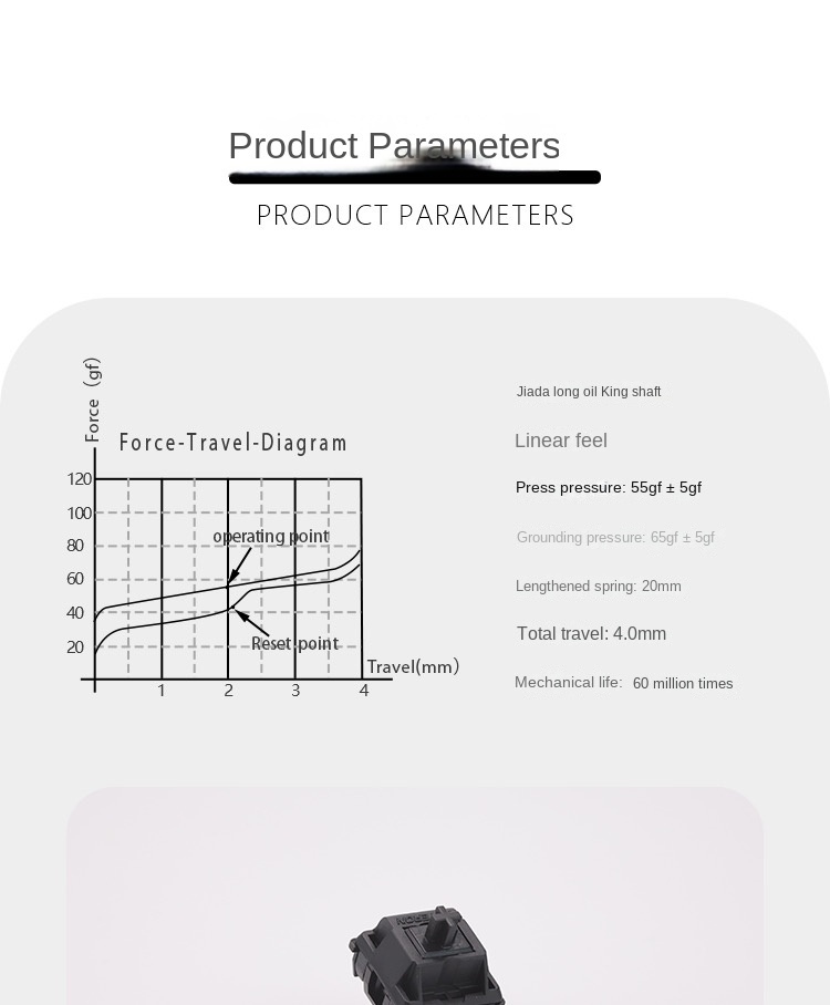 Gateron switch Milky yellow pro silver-2stage Oil King TTC gold pink V2 ...