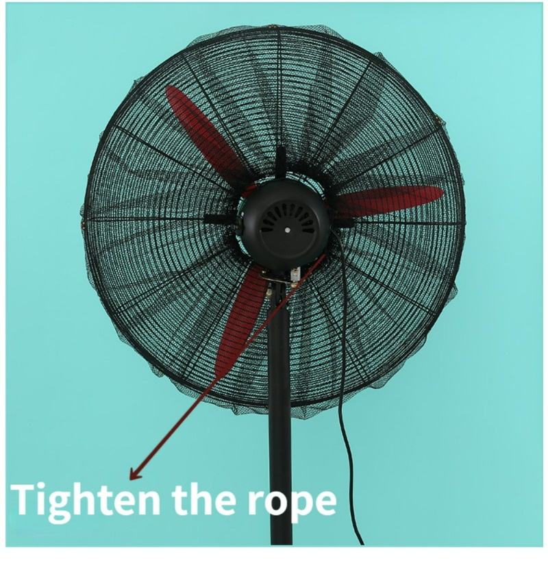 Fan Anti-pinch Hand All-wrapped Mesh Cover Industrial Fan Cover Safety ...
