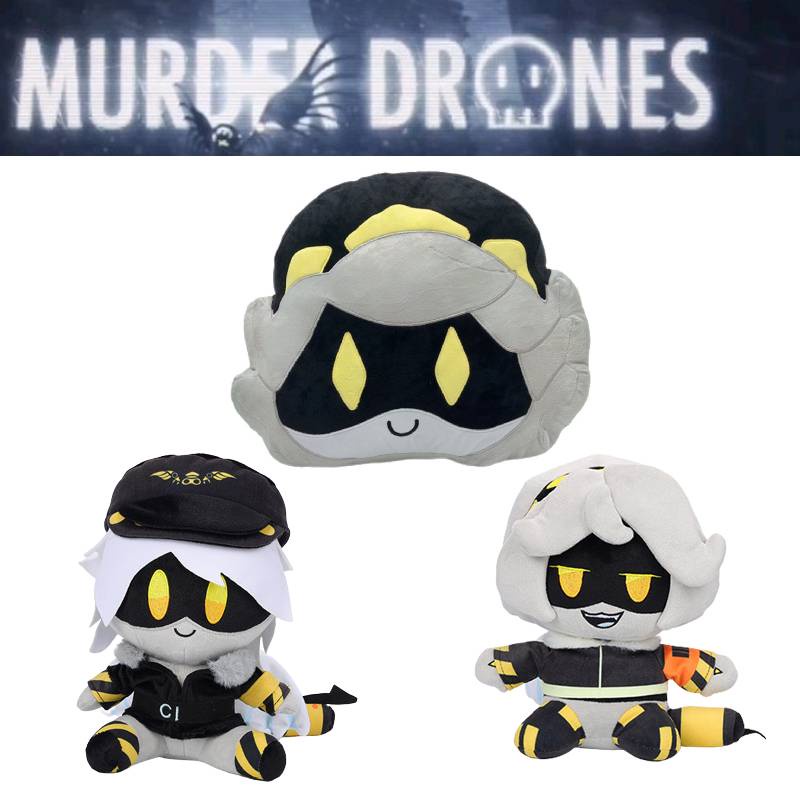 MURDER DRONES Plush Toys 25cm Cute N Plush Doll UZI Toy Cartoon Animation Character Plushie Doll ...