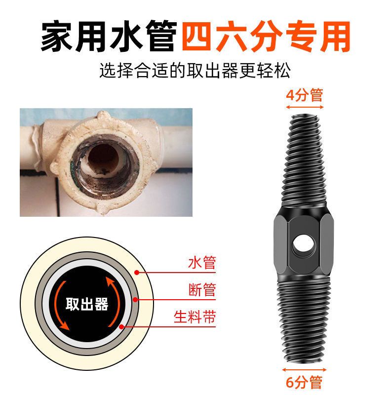 Pipe Extractor Set Remover Broken Pipe Broken Wire Extractor Remover ...