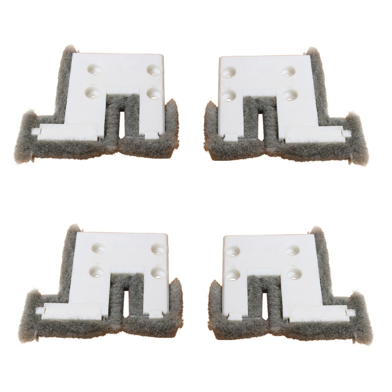 4pcs Sliding Window Buffer Block Up and Down Track Sealing Wind-proof ...