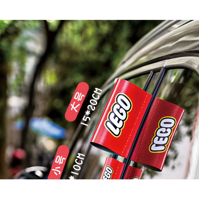 Car Exterior Wash Label Sticker Car Wash Label Creative Car Tailgate ...