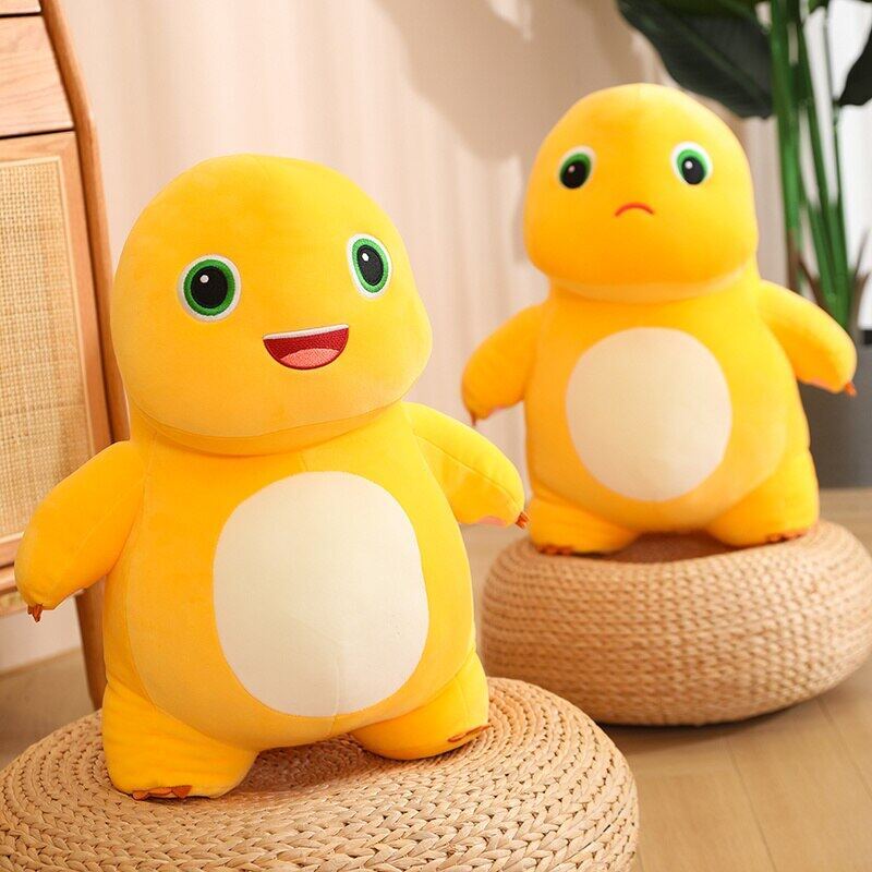20/25/35/45/60cm Cartoon Yellow Milk Dragon Plush Toy Cute Stuffed ...