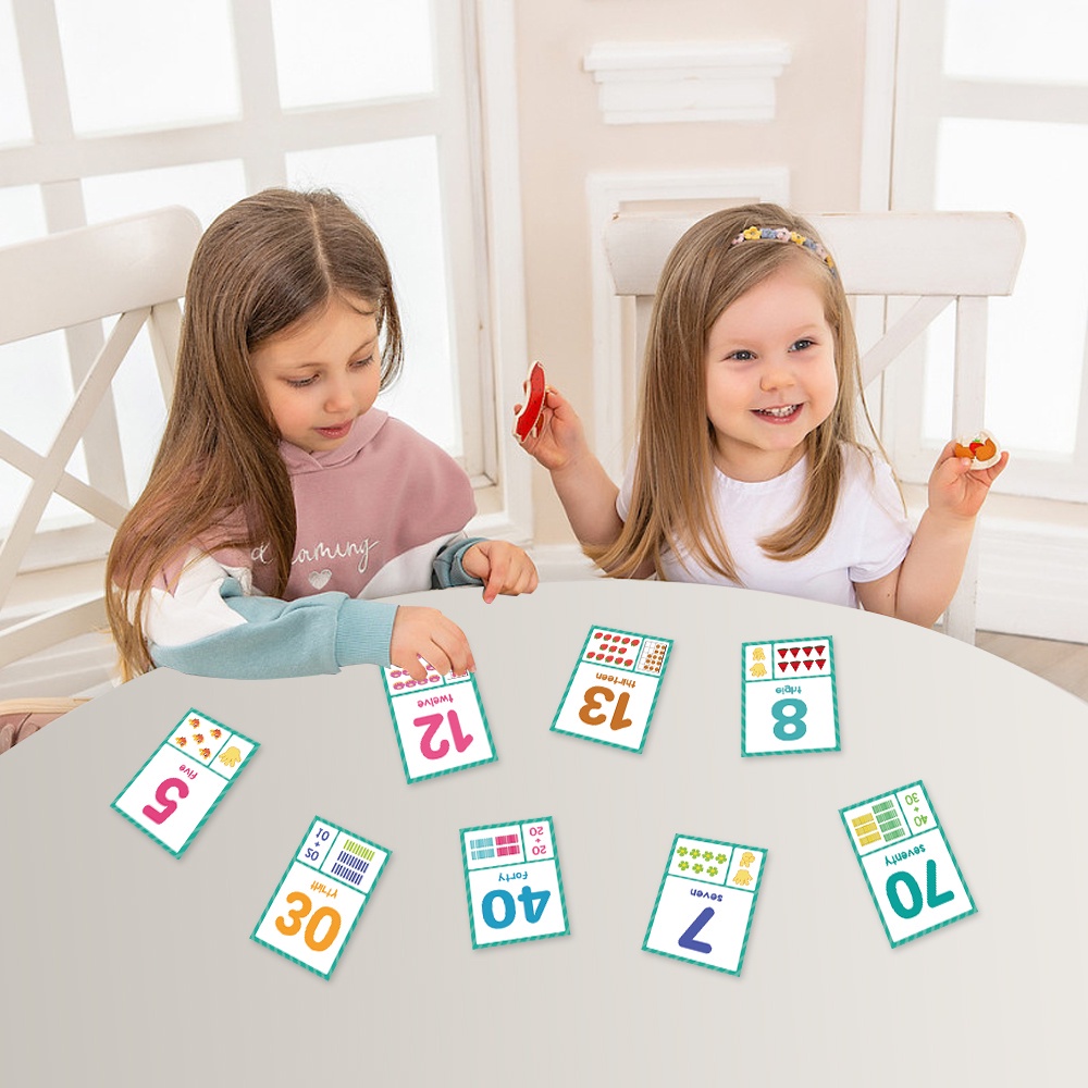 Children Learning Numbers English Flashcards Teaching Aids Educational ...