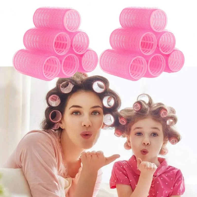 Jumbo Hair Volume Curlers Curling Hair / No Heat Hair Bangs Volume Self ...
