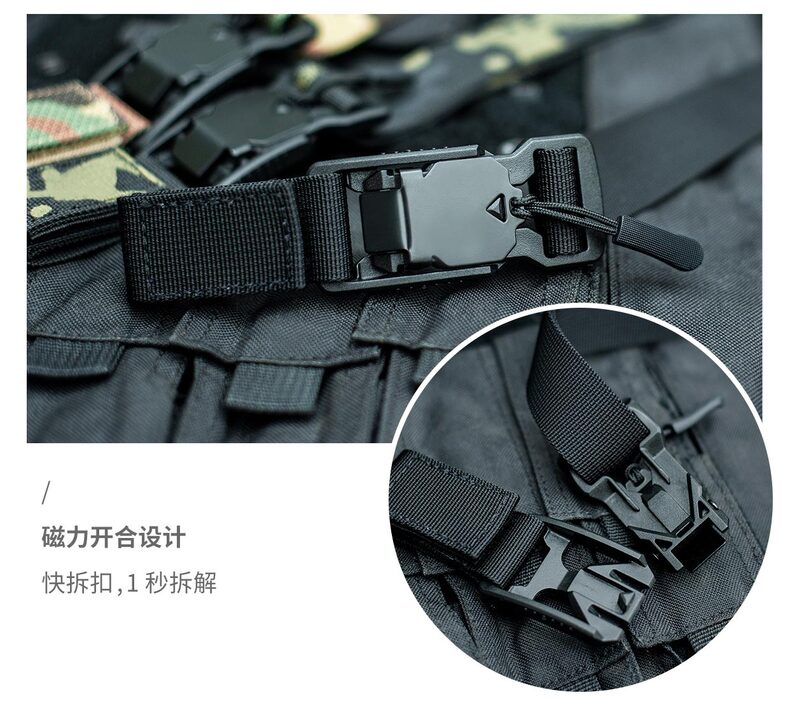 Tactical Crossbody Bag Quick Release Stable Strap Extendable One ...