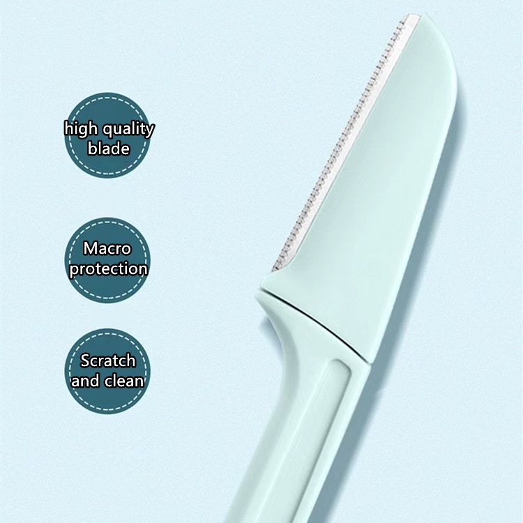 Eyebrow Razor Safe Folding Portable Eyebrow Trimmer Foldable Epilator ...