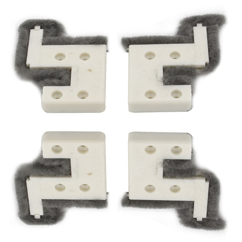 4pcs Sliding Window Buffer Block Up and Down Track Sealing Wind-proof ...