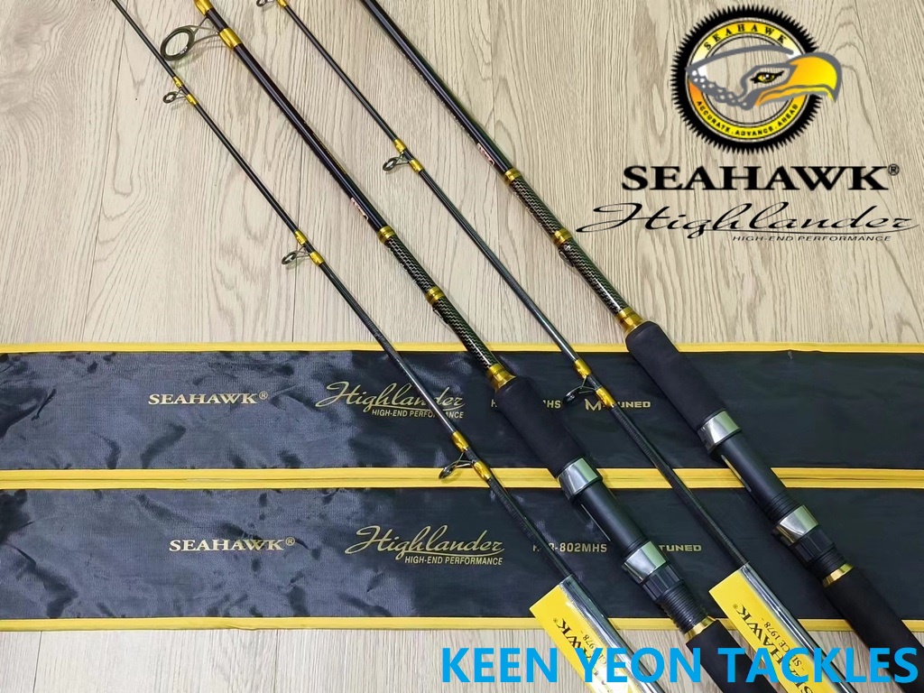 SEAHAWK HIGHLANDER FISHING ROD | Shopee Singapore