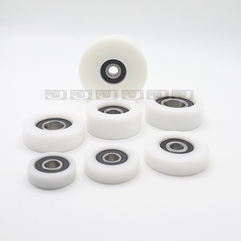 Pom Plastic Coated Bearing Bore Diameter 5 6 8 10 12 15 Small Bearing ...