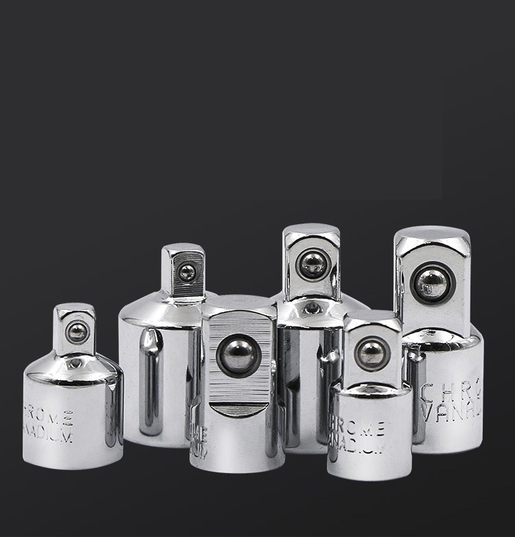 New 6Pcs Socket adapter ratchet wrench adapter 1/2 big fly turn 3/8 ...