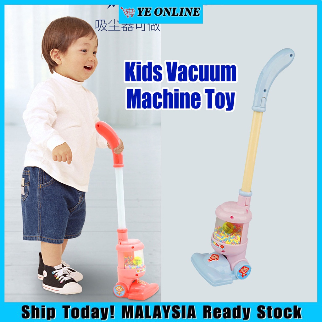 Pretend Play Vacuum Cleaner Kids Stimulation Toy Playset Toddler ...