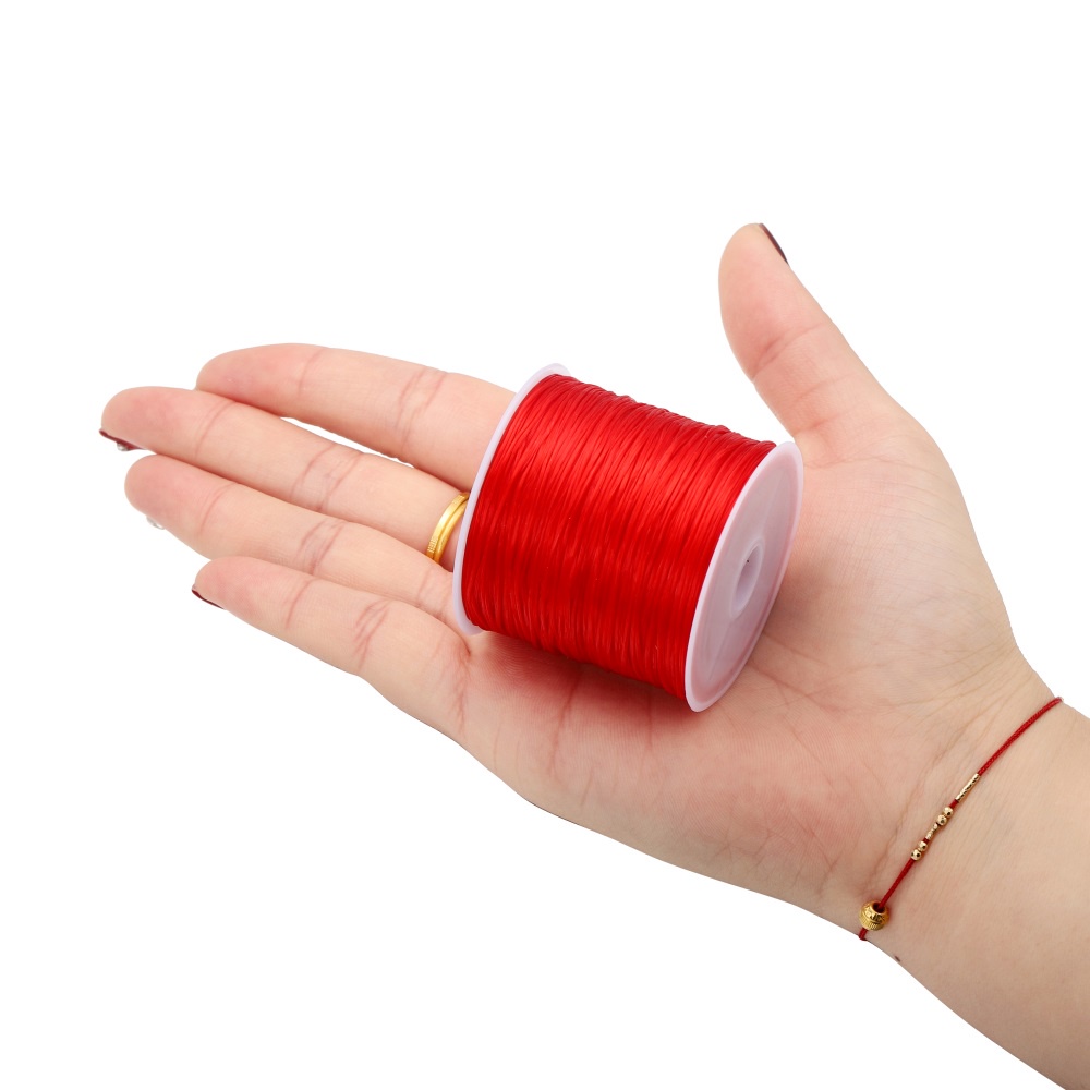 St.Kunkka 10/50m 1 Mm Stretch Elastic Cord For Bracelets Necklace Nylon ...