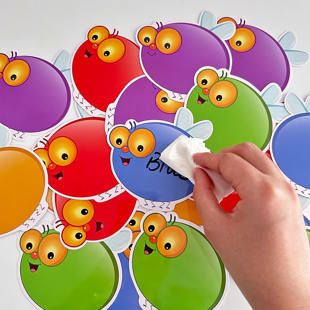 Sight Word Swat Erasable Flashcards Fly Swatter for Kids Baby Learning ...