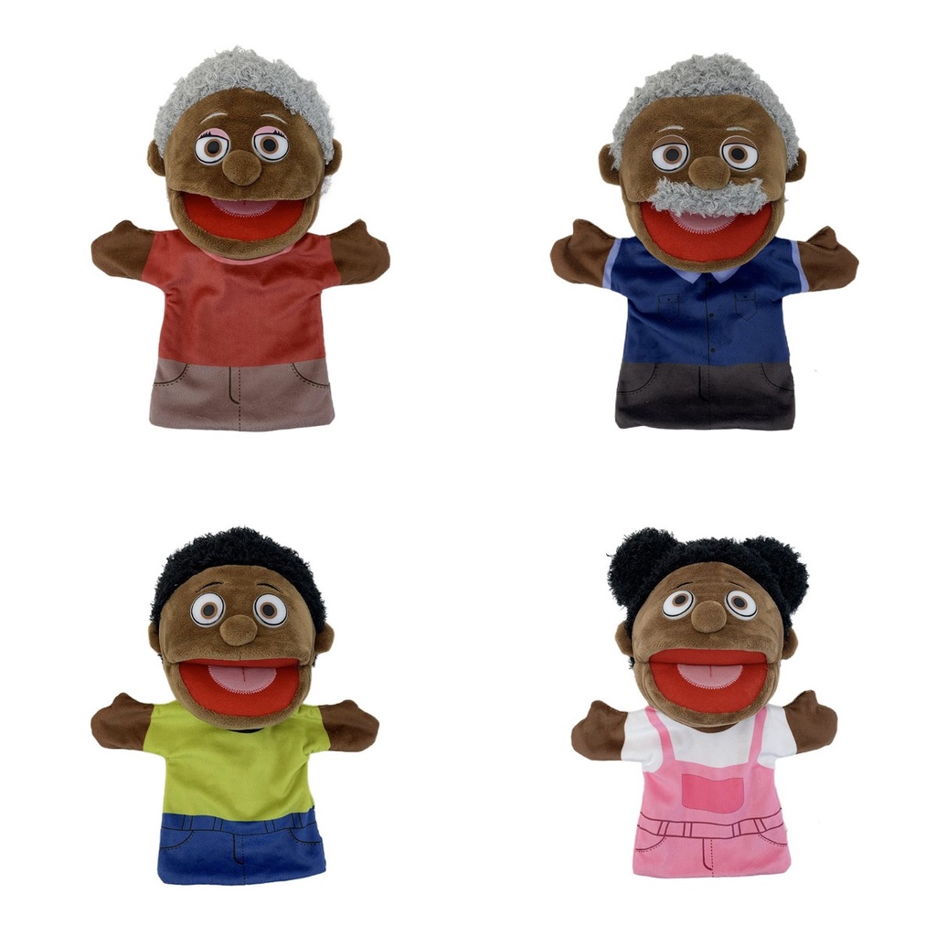 Soft And Durable Family Educational Plush Hand Toy Puppet | Shopee ...