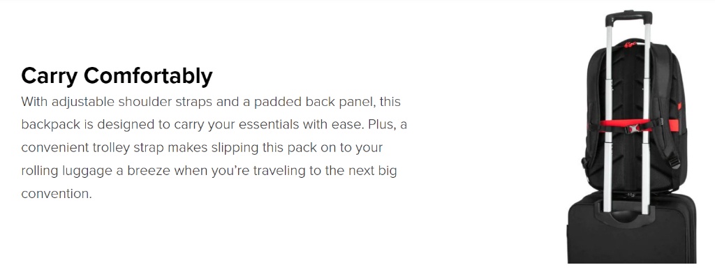 Targus 17.3” Strike II Gaming Backpack Black - TBB639GL | Shopee Singapore