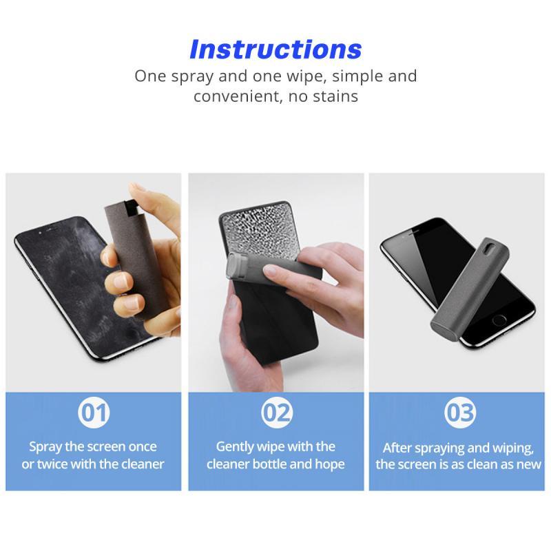 Mobile Phone Screen Cleaner Tablet Screen Cleaning Spray Care Cleaning ...