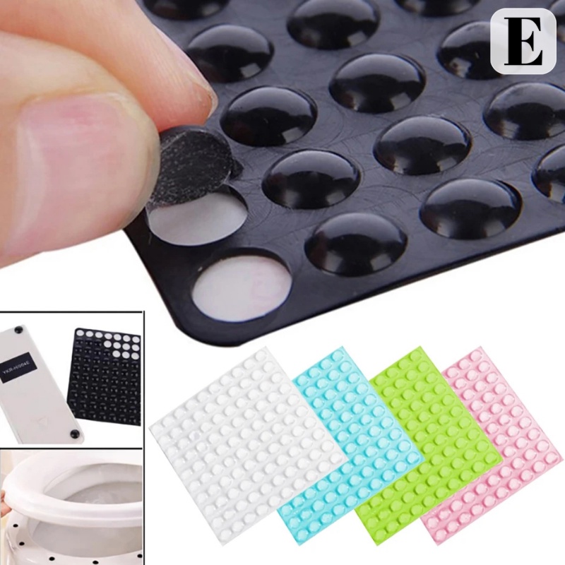 Clear Cabinet Door Bumpers Self Adhesive Silicone Door Stopper Round ...