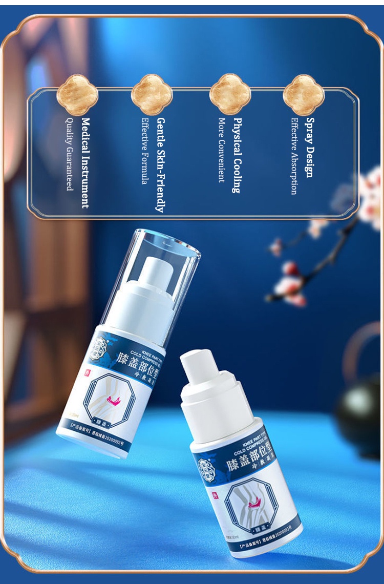 Y50 Knee type Tenosynovitis type Pain Relief spine Spray Lumbar Knee ...