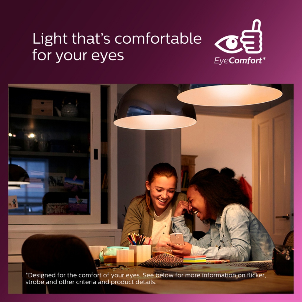 Philips UFO LED Bulb with E27 Base and EyeComfort Technology | Natural ...
