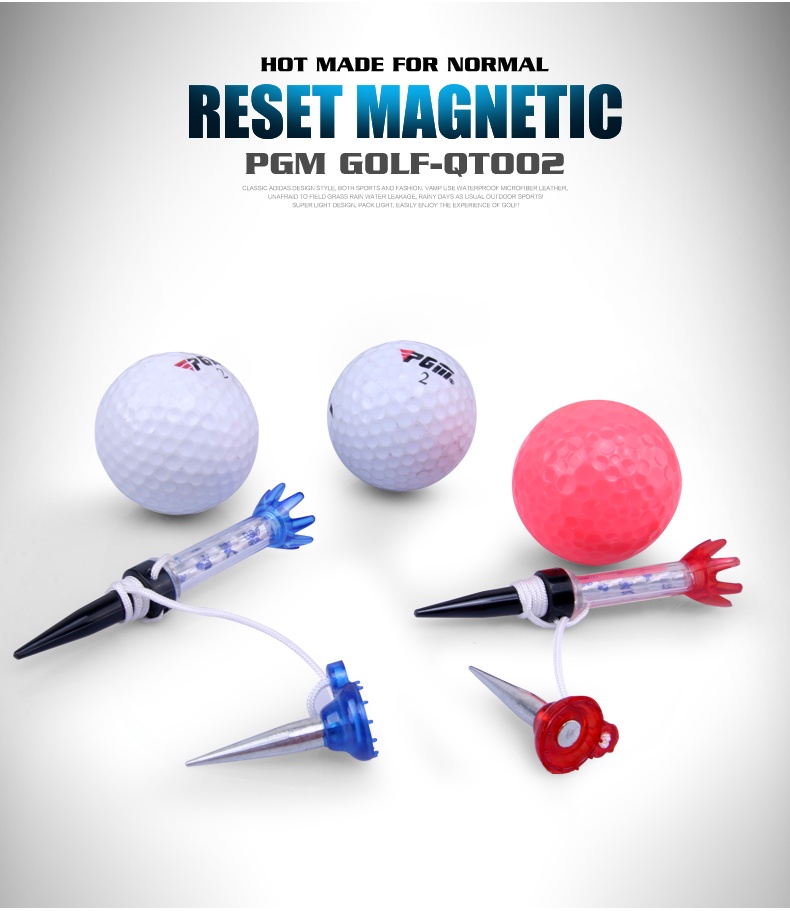 PGM QT002 Magnetic+String Tee Golf 80mm Training Ball Tees Composite ...