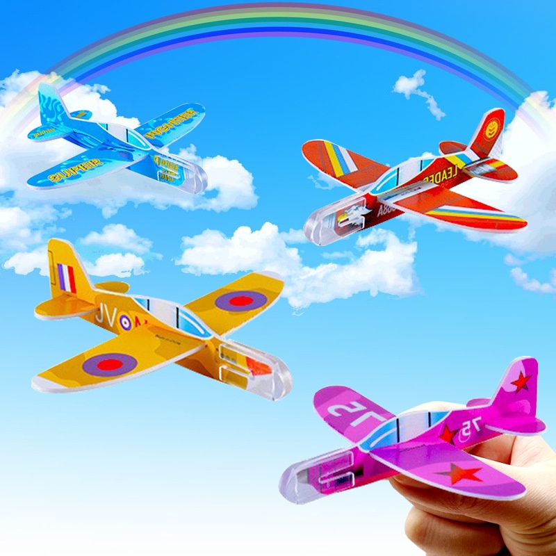 [Wholesale Price][Random Color] Mini Foam Airplane Kids Outdoor ...