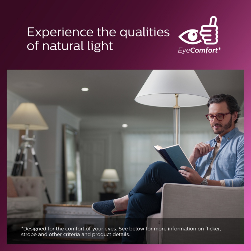 Philips UFO LED Bulb with E27 Base and EyeComfort Technology | Natural ...