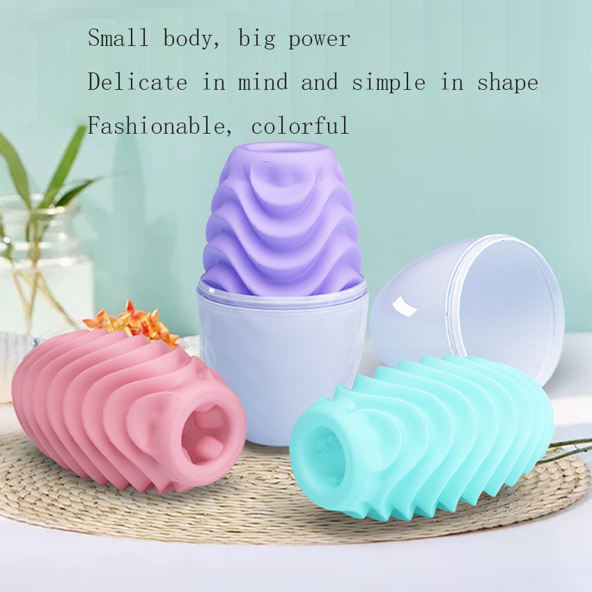 Silicone Pocket Pussy Sex Toy For Men Blowjob Male Masturbator Sex Egg Masturbation Cup Usable