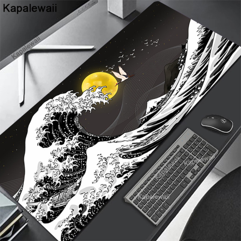 Art Dragon Personalized Gaming Laptop Gamer Desk Mat Japanese Mouse ...