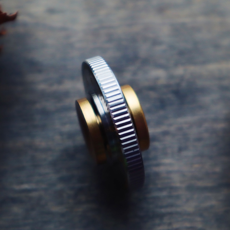 Desk Antistress Fidget Spinner Toys Adult Scale Dial Metal Hand Spinner ...